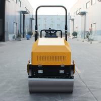 China 560mm Drum Diameter 2 Ton Compact Hydraulic Double Smooth Drum Vibratory Road Roller for sale