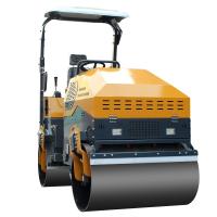 China 530mm Drum Diameter Ride on Double Drum Fully Hydraulic Asphalt Vibratory Road Roller for sale