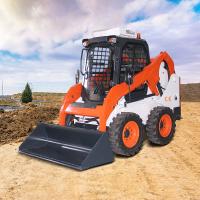 China CE Approved Mini Crawler Sliding Loaders Front End Loader Free Shipping Mini Skid Steer Attachments for sale