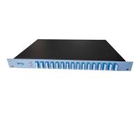 China 16×16 Array Waveguide Grating Router with C Band Wavelength for Bidirectional DWDM Connections for sale