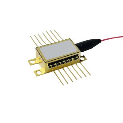 China 1310nm 1550nm 100mW Narrow Linewidth DFB Butterfly Laser Diode Single-mode Fiber Pigtail for sale
