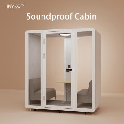 China Modular Prefab Office Pod Sound Insulation Two Person Pod 550KG for sale