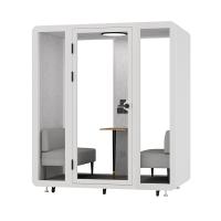 China Modular Prefab Office Pod Sound Insulation Two Person Pod 550KG for sale