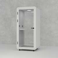 China 770lbs Quiet Space Office Pods Soundproof 1 Person Portable Meeting Pods for sale