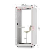 China Customized Office Sound Proof Booth , Prefab Home Office Pod 380kg for sale