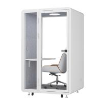China 1 Person Prefabricated Office Pod Soundproof Modular Home Office Pods for sale