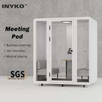 China Modern 2 Person Pod Sound Insulation Two Person Meeting Pod 490kg for sale