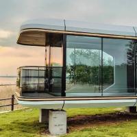 China Business Modular Capsule House Sound Insulation Home Office Pods Anti Seismic for sale