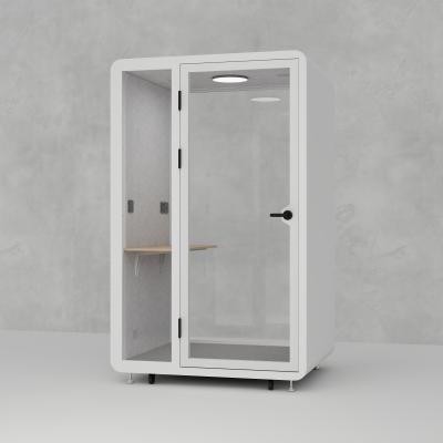 China Ventilated Soundproof Office Pod independent Work Prefab Space Capsule House for sale