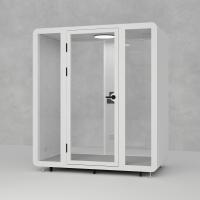 China STC 45 Soundproof Booth with 7-Layer Acoustic Structure and Modular Design Office Pod for sale