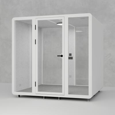 China Soundproof Home Office Pod Modular Fully Enclosed Meeting Room Pods for sale