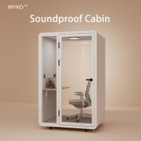 China Acoustic Work Pods Soundproof Affordable Office Phone Booth For Online Meetings for sale