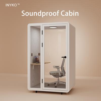 China Acoustic Work Pods Soundproof Affordable Office Phone Booth For Online Meetings for sale