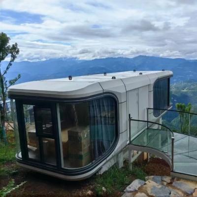 China Acoustic Modular Capsule House Easy Assembly  Mobile Phone Booth Office Pods for sale
