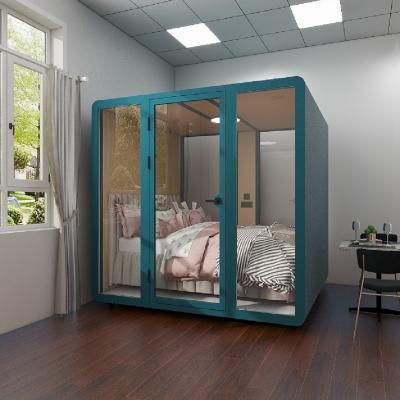 China Fully Enclosed Soundproof Sleeping Pod Portable Modular Capsule House for sale