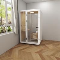 China Ventilated Soundproof Office Pod independent Work Prefab Space Capsule House for sale