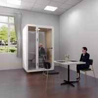 China 1 Person Prefabricated Office Pod Soundproof Modular Home Office Pods for sale