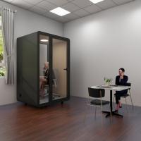 China K140 Desk Irregular Table Office Pod Soundproof  Acoustic Meeting Pods For Offices for sale