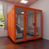 China K230 Bench Sofa Portable Movable Privacy Office Booth Enclosed Acoustic Office Booth for sale