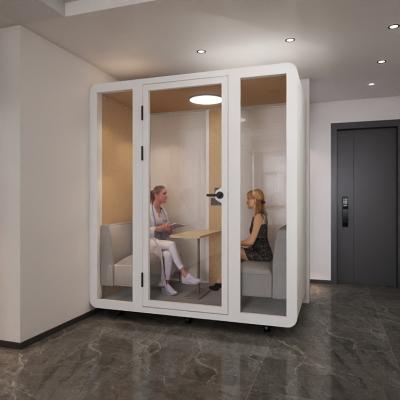 China An Acoustic Soundproof Booth And Sleeping Pod By The Work Pod In The Office Pod for sale