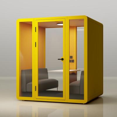 China Customizable Soundproof Booth with High Soundproofing Level and Modern Design Office Pod for sale