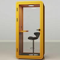 China Soundproof Phone Booth with 35±5 dB Noise Reduction 7 Layer Sound Insulation and 5 Year Warranty for sale