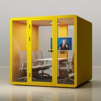 China STC35dB Soundproof Booth with Fully Enclosed Design and Ventilation System for Office and Meeting Pod for sale