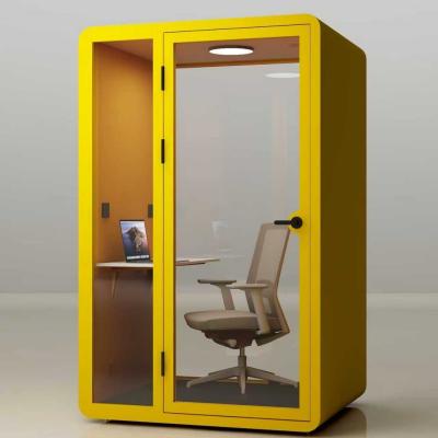 China Soundproof Phone Booth with 30-45 dB Noise Reduction and 5-Year Warranty for Office and Commercial Use for sale