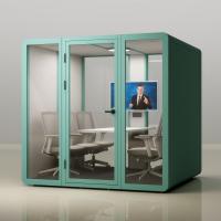 China STC35dB Soundproof Booth with Air Volume >250m³/h Ventilation System for Office and Meeting Pods for sale