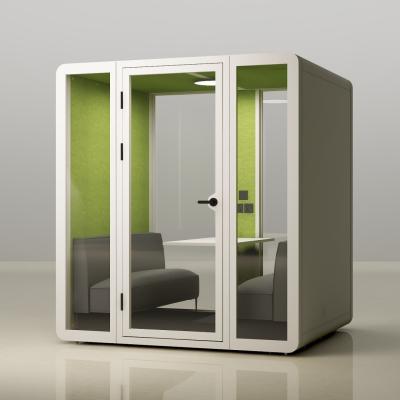 China STC35dB Soundproof Booth with RT0.25S Acoustic Performance and 1860*1640*2060mm Dimensions for sale