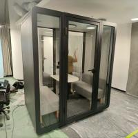 China Modular Meeting Pod with 35-45 dB Soundproofing and 5 Year Warranty for Office Privacy for sale