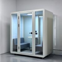 China STC 45 Soundproof Booth with 7-Layer Acoustic Structure and Modular Design Office Pod for sale