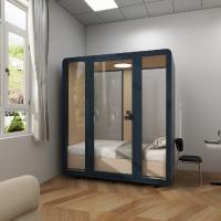 China Modern Soundproof Work Pod with 35±5dB Sound Insulation and 7-Layer Acoustic Structure for Corporate Meetings for sale