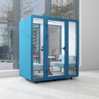 China Modular Office Pod with 35dB Sound Insulation 7-layer Acoustic Structure and 5 Year Warranty for sale