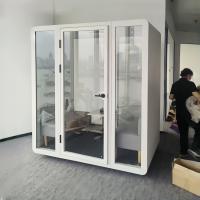 China Modular Meeting Pod with STC 35-45 dB Soundproofing and 5 Year Warranty for 2-4 People for sale