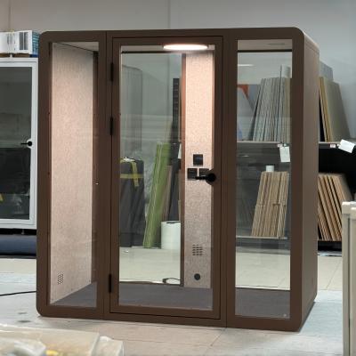 China Modern Meeting Pod with 7-layer Acoustic Structure 5 Year Warranty and Easy Assembly Office Booth for sale