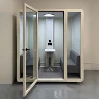 China K212 Portable Soundproof Phone Booth with 35±5dB Sound Insulation and 7-Layer Acoustic Structure for Office Pod for sale