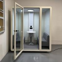 China K212 Portable Soundproof Phone Booth with 35±5dB Sound Insulation and 7-Layer Acoustic Structure for Office Pod for sale