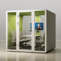 China Soundproof Office Pod with 35-42 dB Noise Reduction Modular Design and Lightweight 10kg Construction for sale