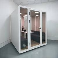 China Soundproof Karaoke Booth with Acoustic Performance STC35dB Fast Installation Movable Office Booth Pod for sale