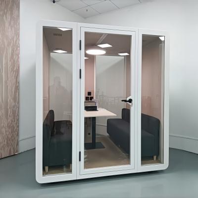 China Soundproof Pod with STC35dB(±5dB) Acoustic Performance RT0.25S and L200×W180×H233cm Dimensions for Office Cabin for sale