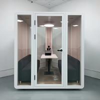 China Soundproof Pod with STC35dB(±5dB)/RT0.25S Acoustic Performance and L200×W180×H233cm External Size for Meeting and Collaboration for sale