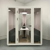 China Customizable STC35dB Acoustic Performance Soundproof Meeting Pod with Fast Installation and Movable Design for Offices and Schools for sale