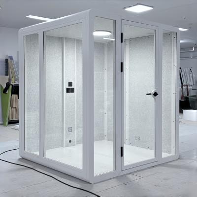 China Office Pod with STC35dB(±5dB)/RT0.25S Acoustic Performance and Variable Fresh Air System Featuring AI Application for sale