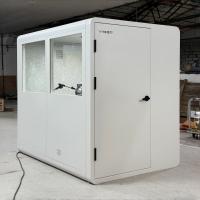 China Modern Soundproof Booth Office Pod with STC35dB Soundproofing Built-in Ventilation System and LED Lighting for sale