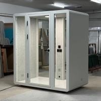 China Soundproof Phone Pod with 7-layer Acoustic Structure and 35±5dB Sound Insulation for Office Phone Booth with 5 Year Warranty for sale
