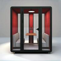 China Customizable STC35dB Soundproof Booth with Fast Installation for Office Pod and Meeting Pod for sale