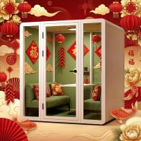 China K218 4 Person Soundproof Sleeping Pod with STC35dB Acoustic Performance Fast Installation and Movable Design for sale