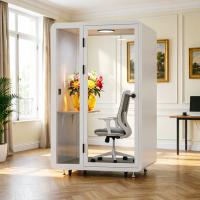 China STC35dB Soundproof Booth with Built-in Ventilation System and Customizable Office Pod Meeting Cabin for sale