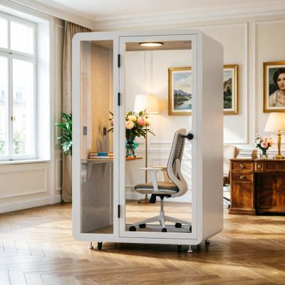 China Customizable Soundproof Pod with 35dB Sound Insulation and Built-in Ventilation System for Office or Meeting Use for sale